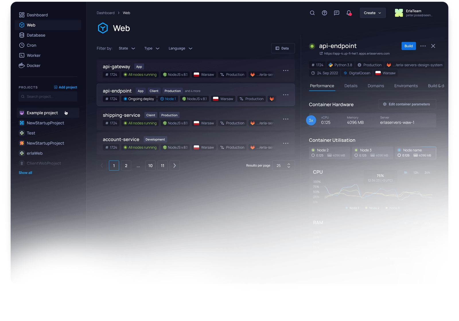Seenode | Developer Cloud Platform - Redefine the way you work with the cloud.